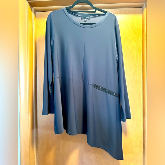 Sun Kim | Tops | Never Worn Gray Sun Kim Tunic In Xl | Poshmark